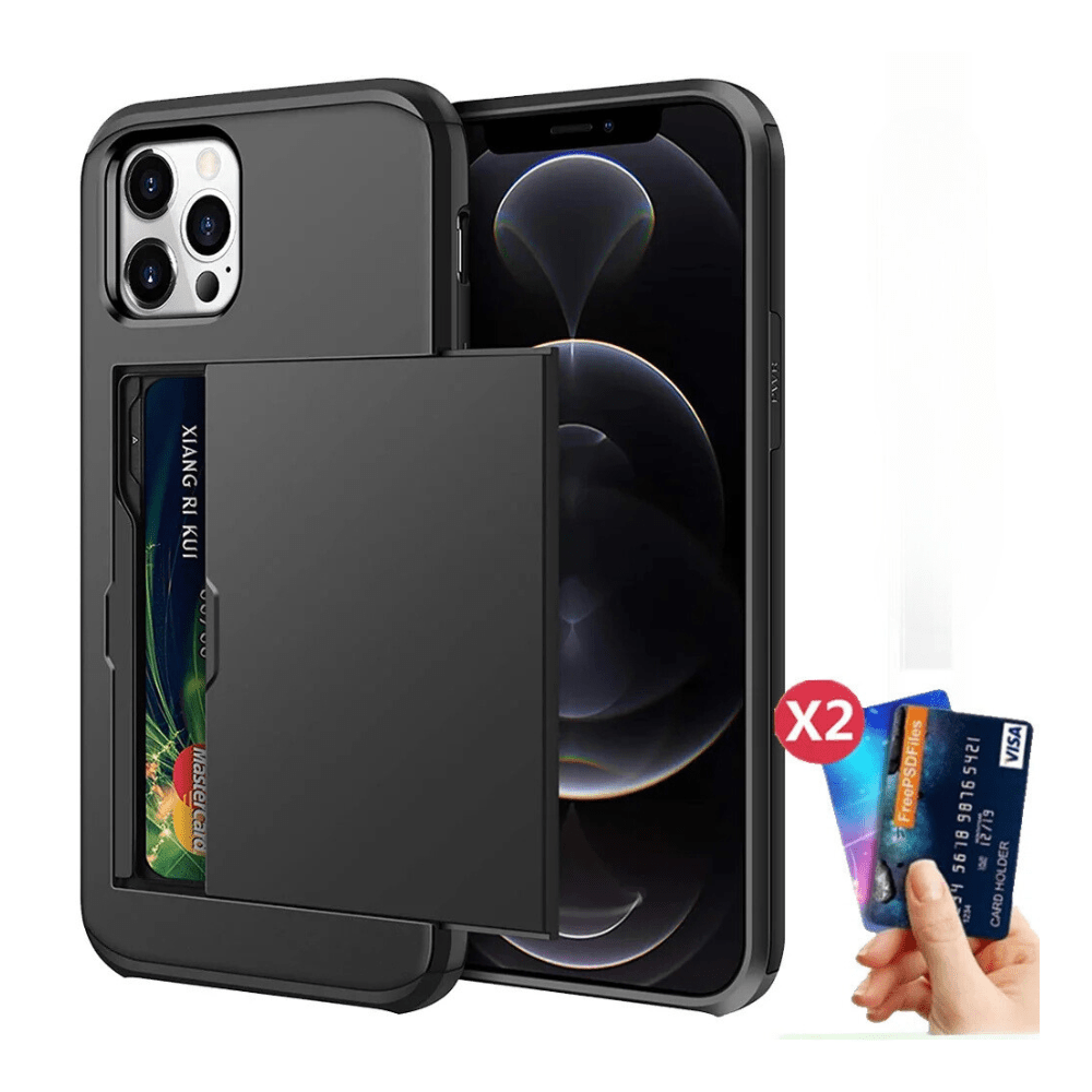 Depereo Military Grade Slide Wallet Case For iPhone For Series 13/14/15 ...