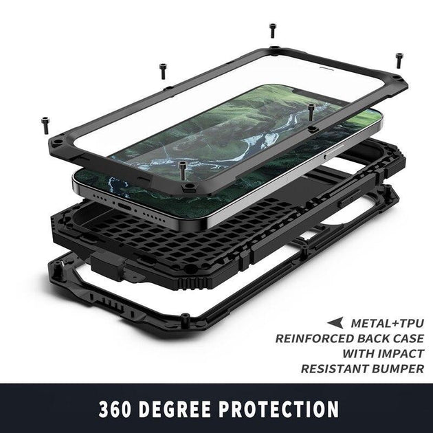 Thor Shockproof iPhone Case With Kickstand For 11/12/13/14/15/16/17 ...